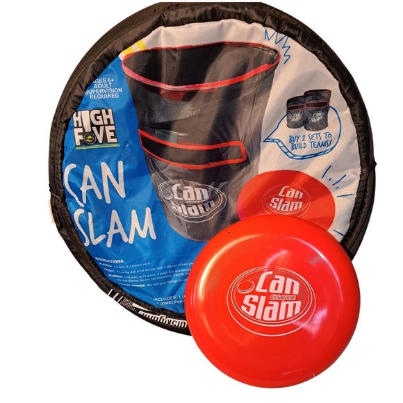 High Five | Games | High Five Can Slam Disc Toss Game Pop Up Target ...